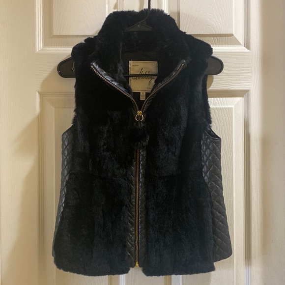 Milly | Jackets & Coats | Milly Rabbit Fur Vest | Poshmark